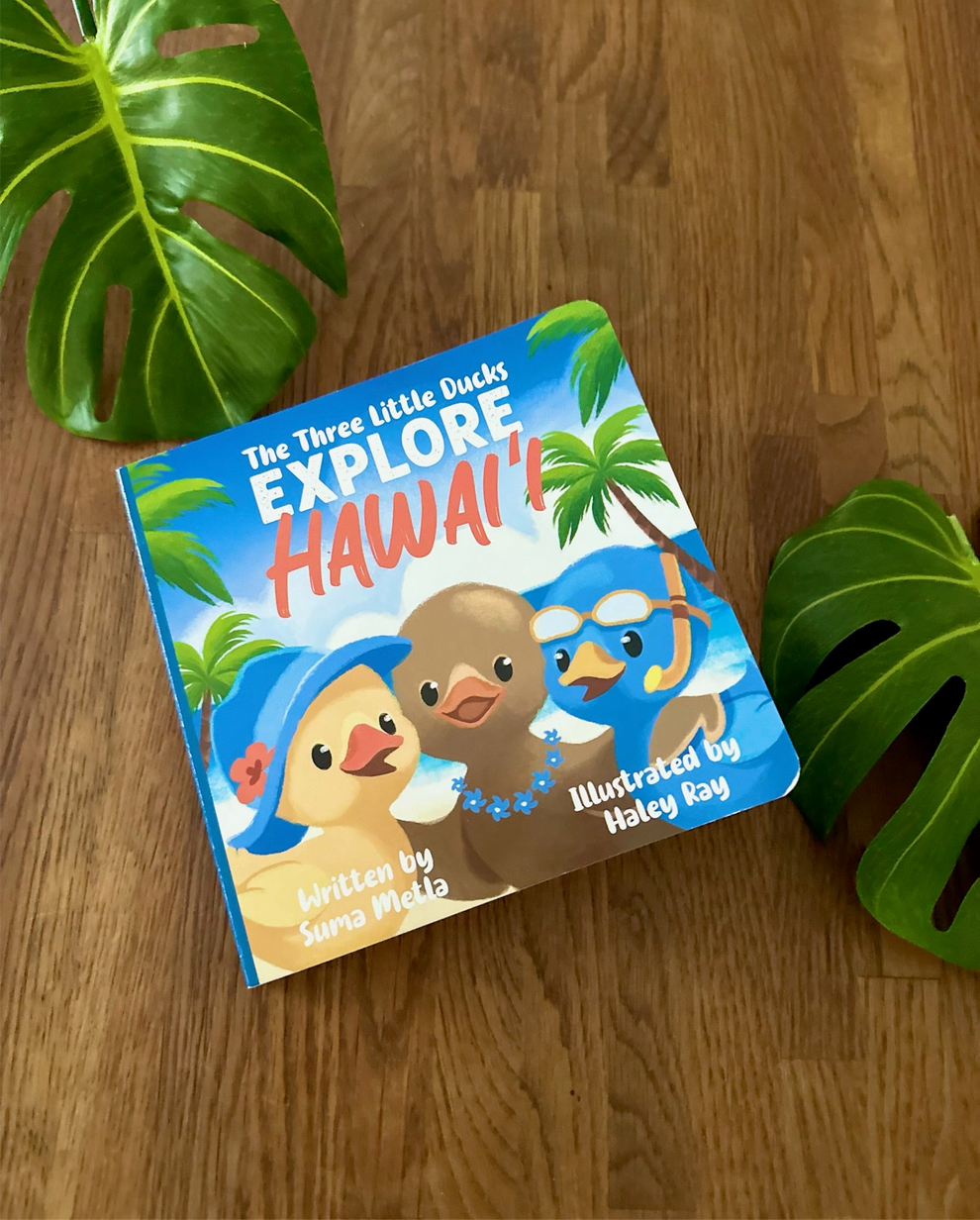 THE THREE LITTLE DUCKS EXPLORE HAWAII Baby Board Book – Three Little Ducks